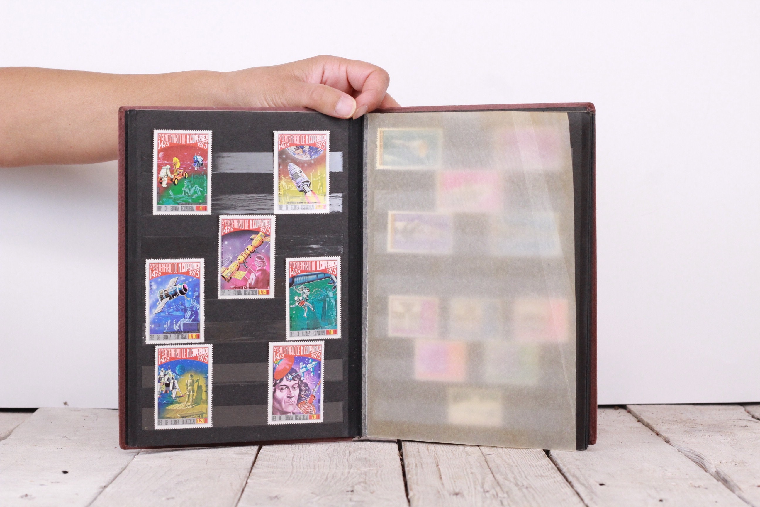Vintage 1970s Stamp Album: DDR Philately Collection - Etsy