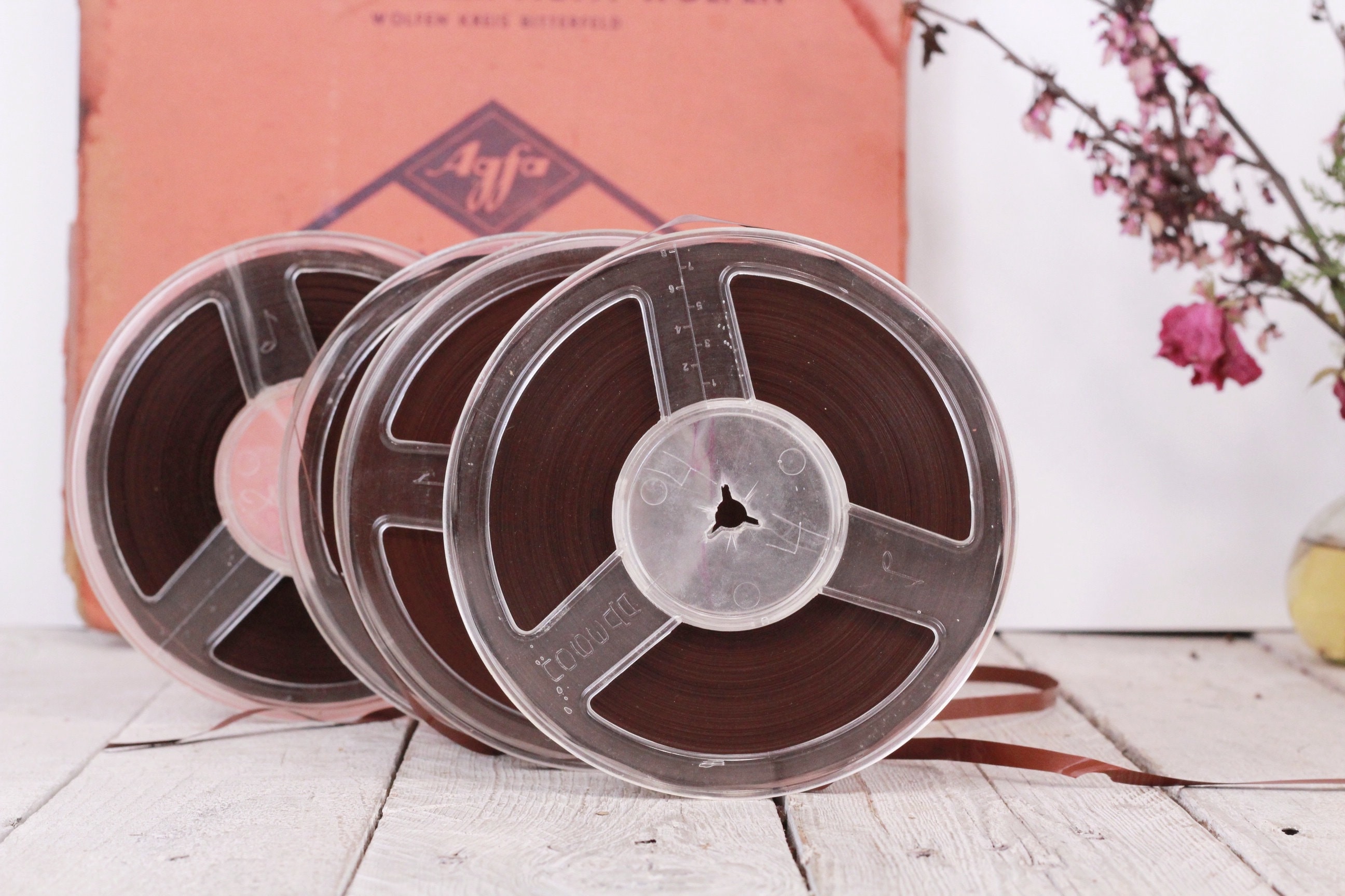 Vintage German Magnetic Reel to Reel Band Magnetophon Tape - Etsy