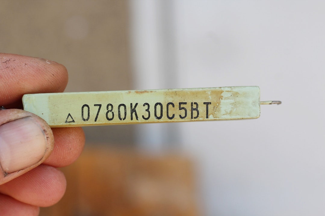 Vintage Porcelain Resistor 320 Kom, Electronics Part, Art Supplies ...