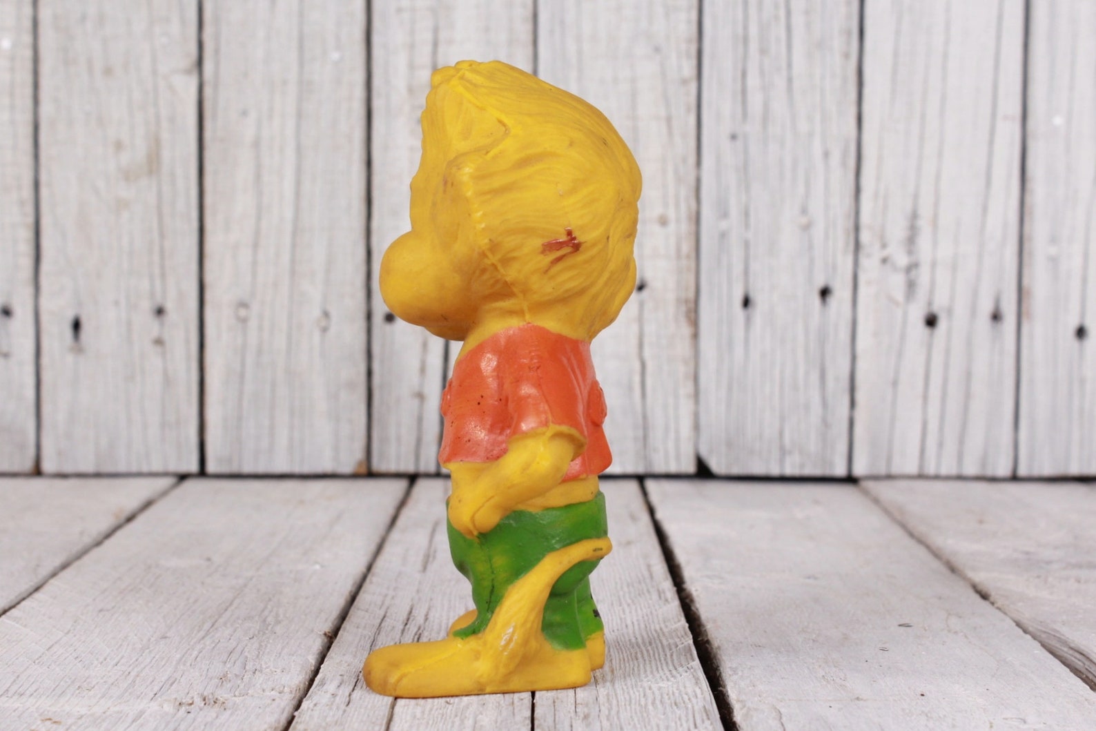 Vintage Rubber Toy, Lion Bath Baby Toy - Etsy
