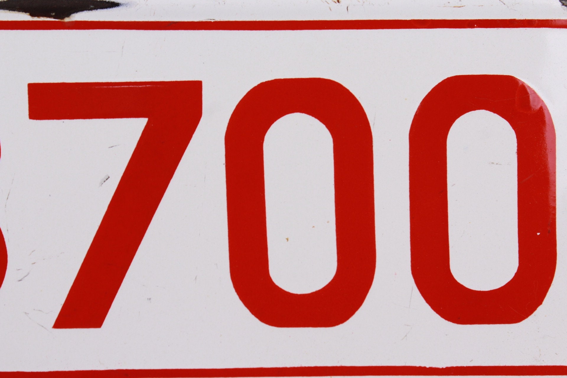 Wall Hangings Vintage Military License Enamel Plate Army Registration ...