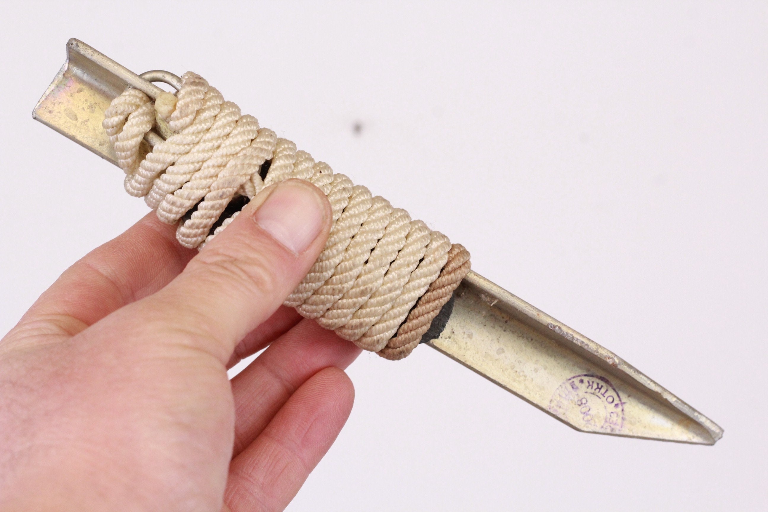 Vintage Military Tent Spike With Rope Collectible - Etsy UK
