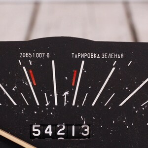 Vintage Odometer Speedometer USSR Car VAZ 2101 Dashboard Part - Etsy