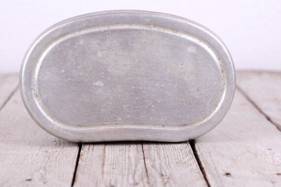 Vintage Aluminum Sandwich Box Lunch Box - Gem
