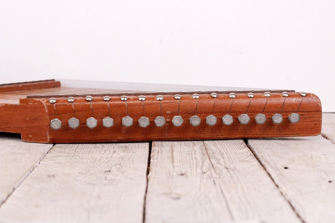 Handmade Zither With Fifteen Strings Children's Zither - Etsy Canada