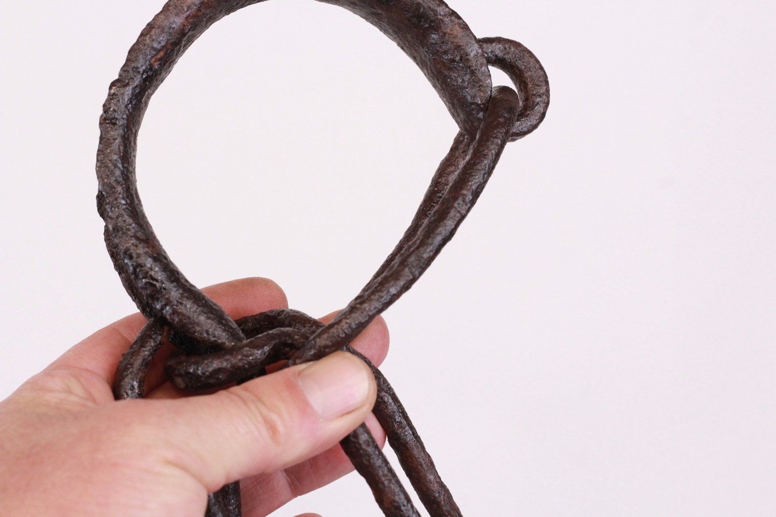 Antique Shackle Horse Leg Iron Chain Animal Ankle Shackle - Etsy