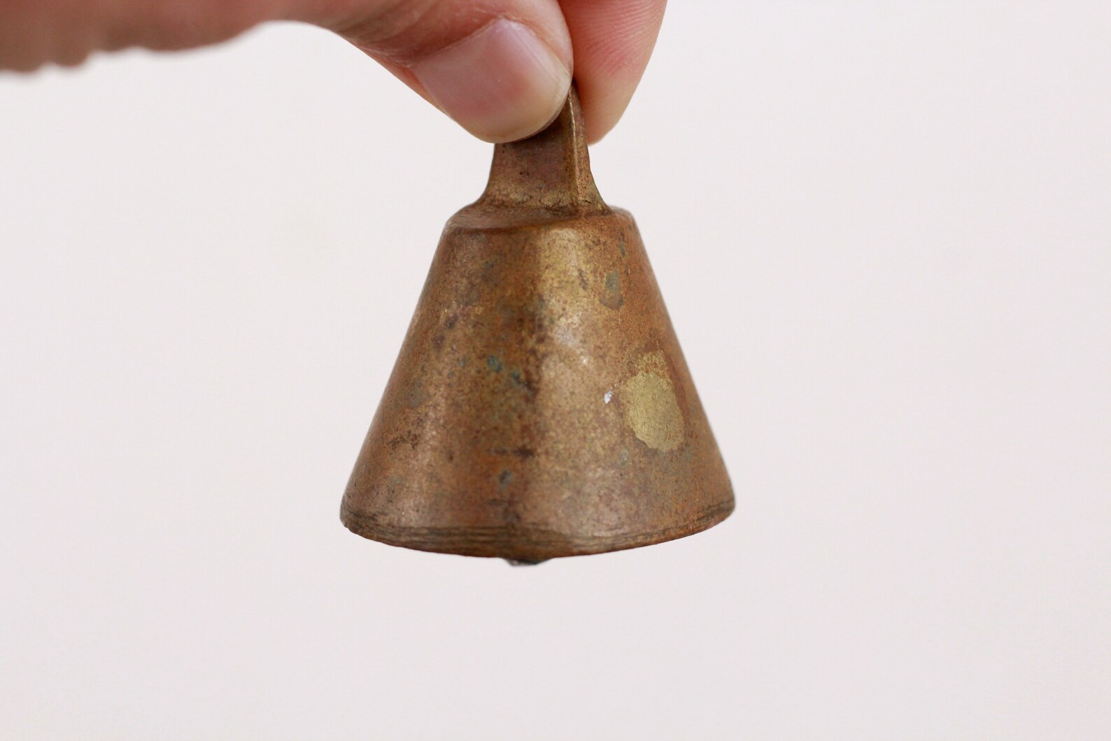 Vintage Small Brass Animal Bell Primitive Miniature - Etsy