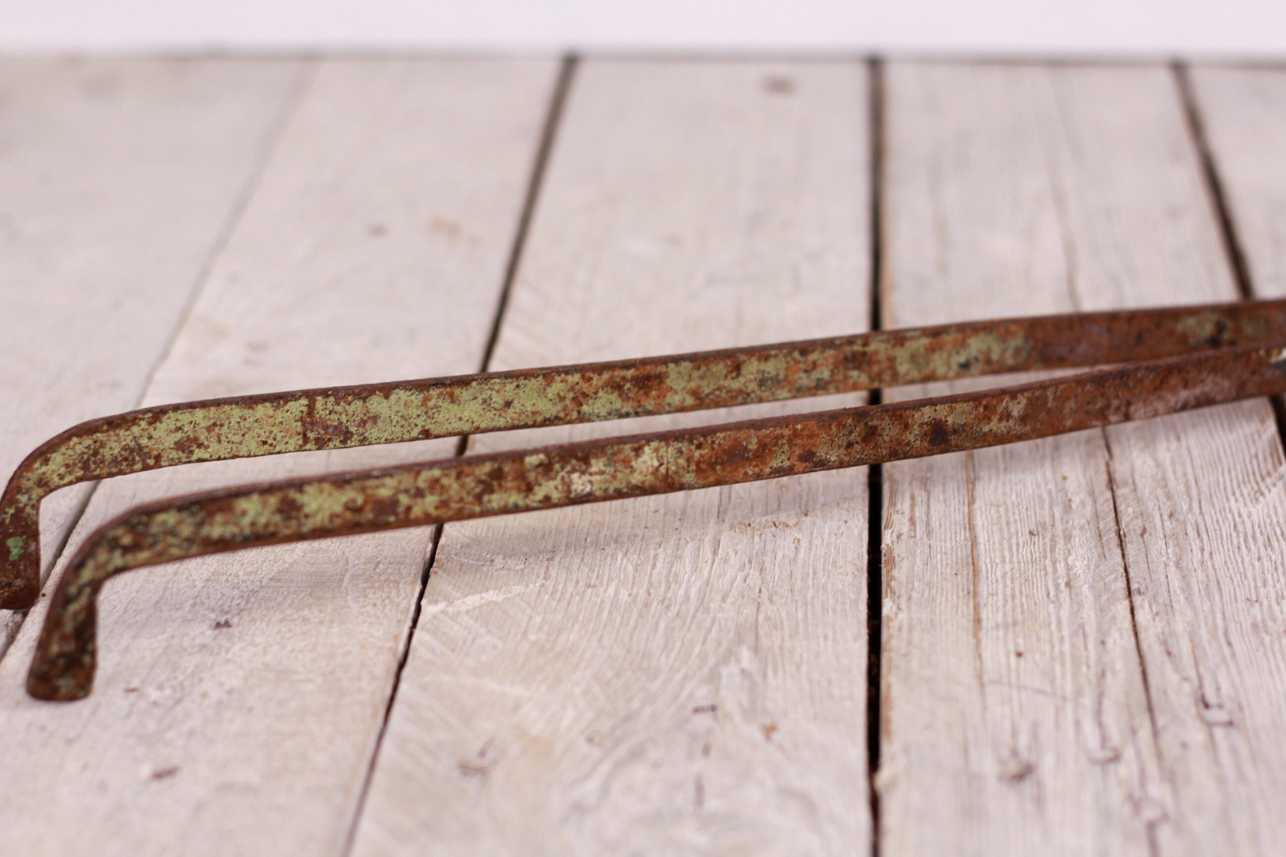 Antique Fire Tongs Hand Hammered Tongs Fireplace Fire Irons Etsy