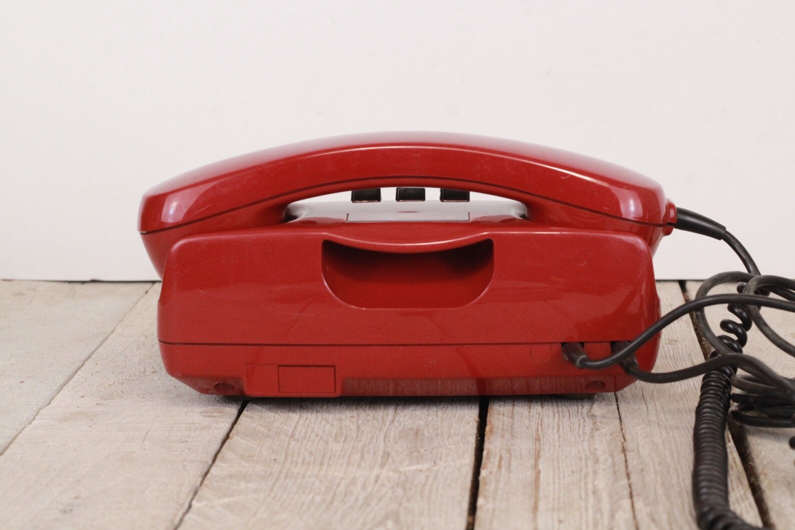 Vintage Push Button Phone Telephone Classic Telephone Red - Etsy