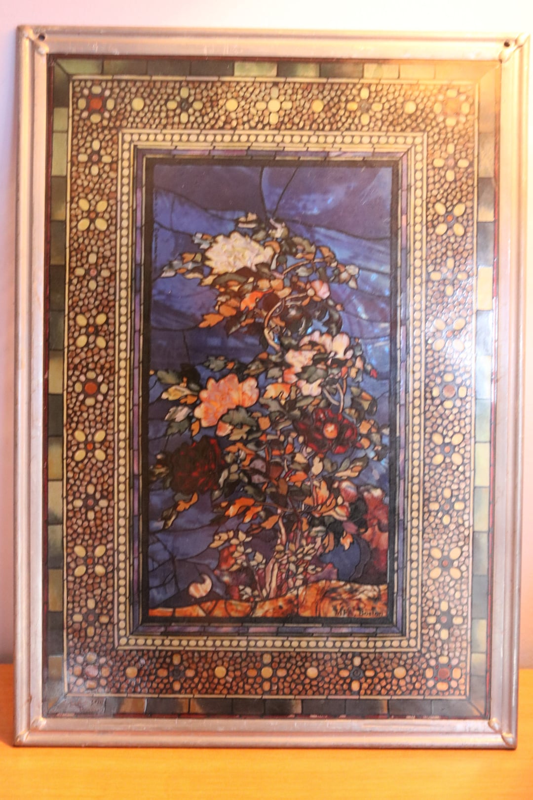 Glassmasters Stained Glass Guild John La Farge Peonies in the Wind ...