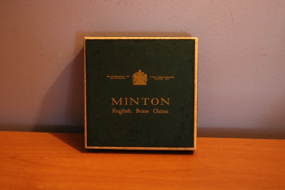 Minton Haddon Hall Open Jam Dish Trinket Plate NIB - Gem