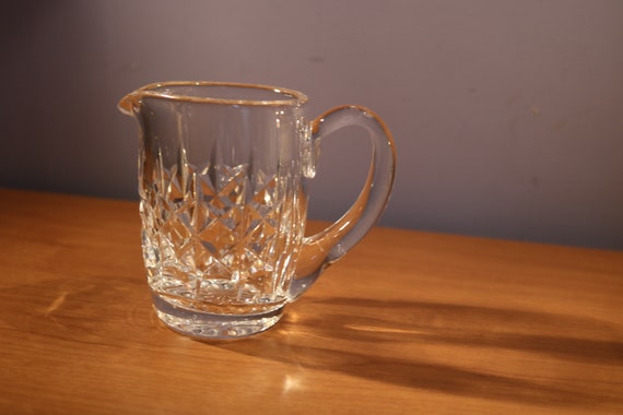 Waterford Crystal Creamer Cut Diamond | Etsy