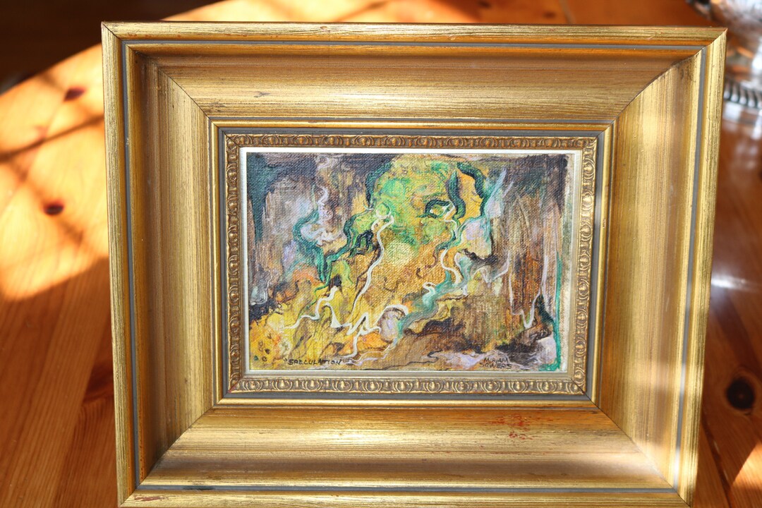 Original Oil Painting by Miriam Sowers (1922-2008) of Albuquerque ...