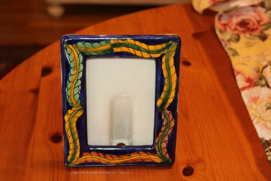 Hand Painted Talavera Mexico Mexican Picture Frame - Etsy