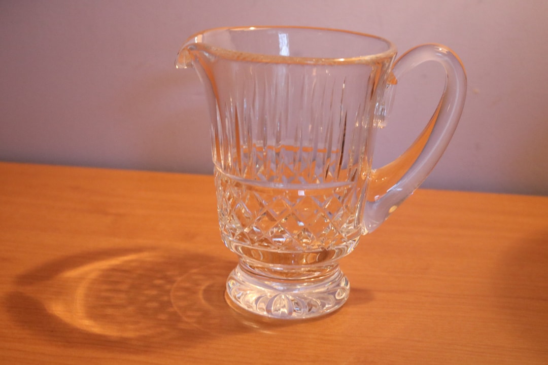 1980s Waterford Crystal Baltray Gothic Marked Crystal Pitcher - Etsy