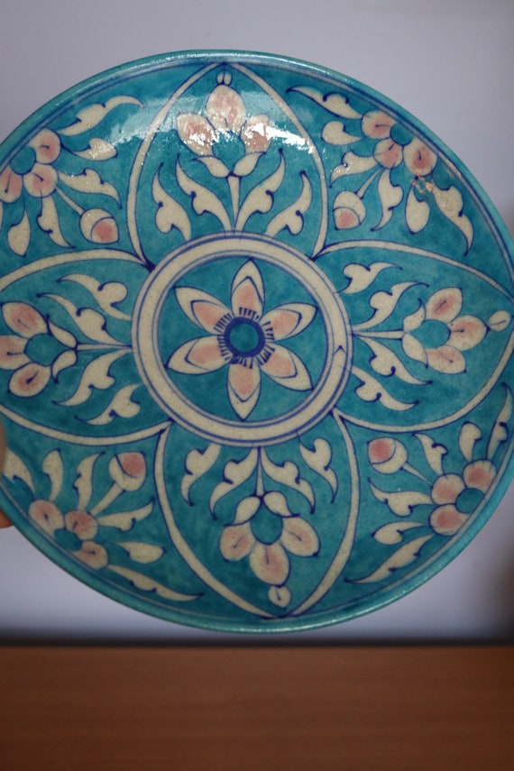Hand Painted Hanging Persian Plate - Etsy