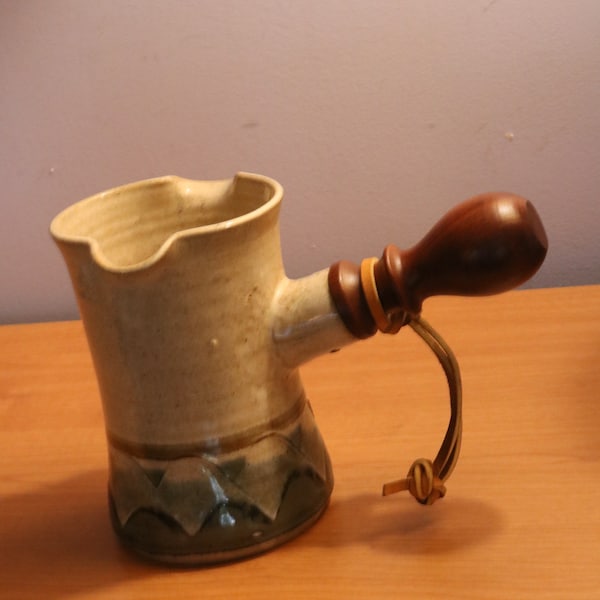 Wood Handle Pitcher - Etsy