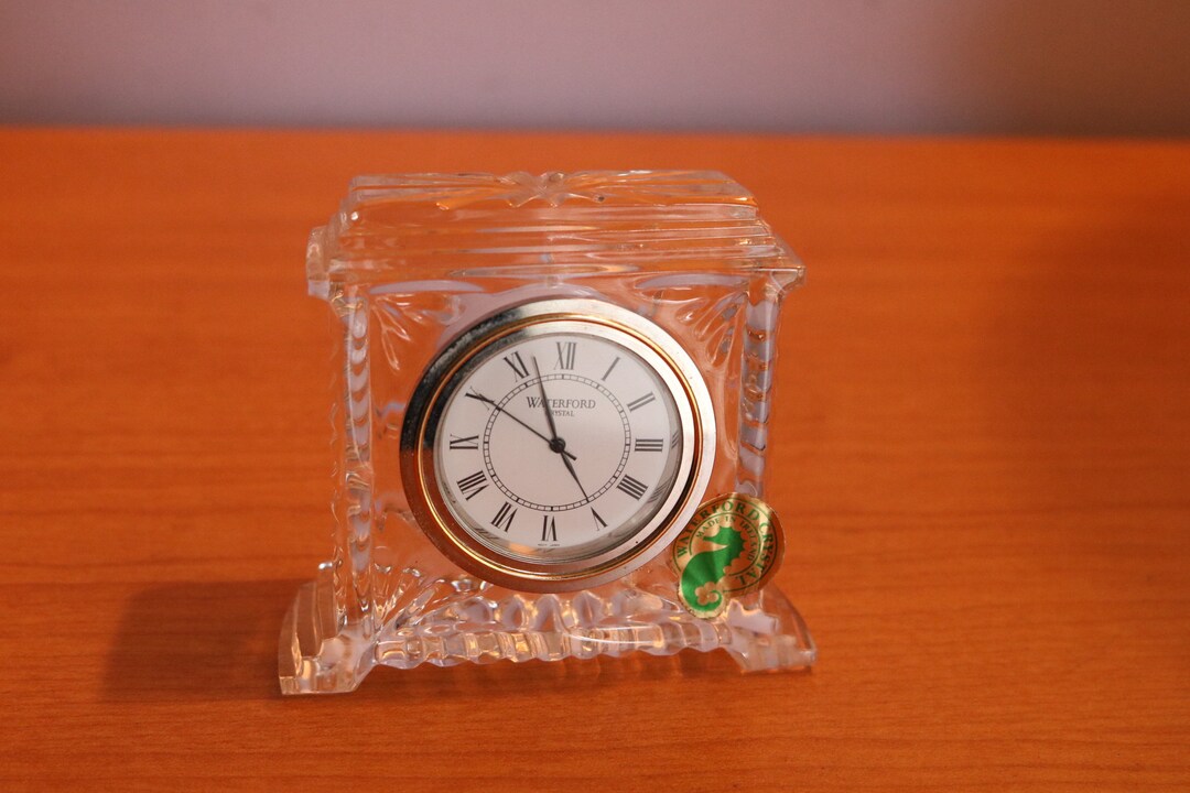 Waterford Crystal Brand New Clock - Etsy