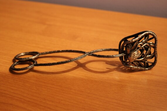 Vintage Sterling Silver Serving Tongs Salad Tongs - Etsy