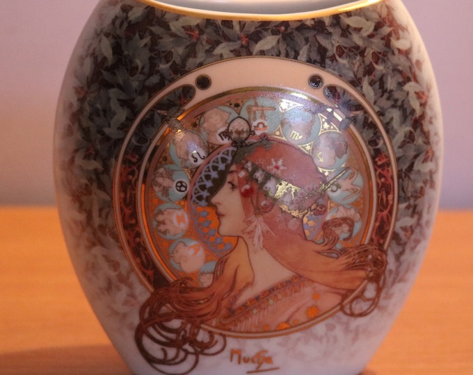 Vase Goebel Artis Orbis Signed Mucha - Etsy