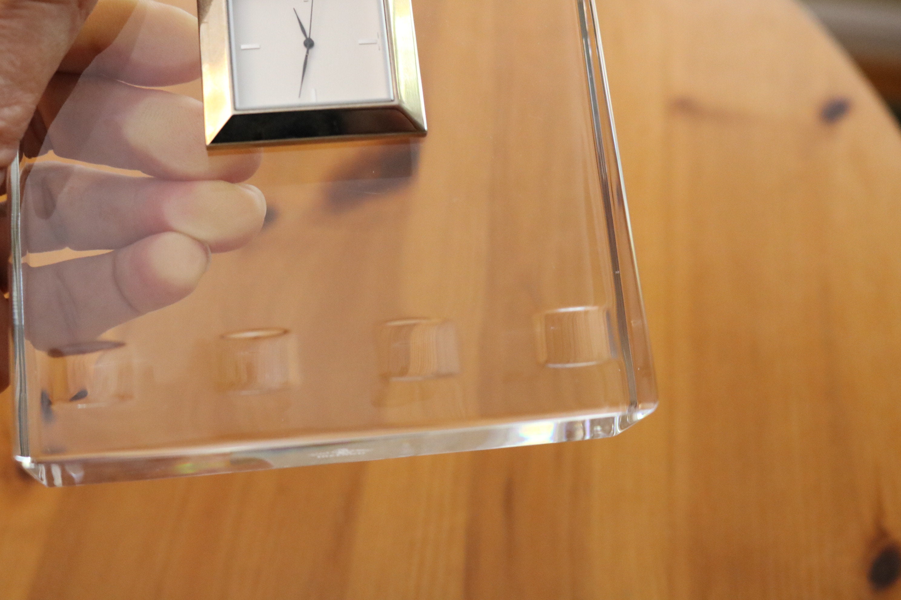 Pristine Waterford Square John Rocha Desk Clock Made in Ireland - Etsy