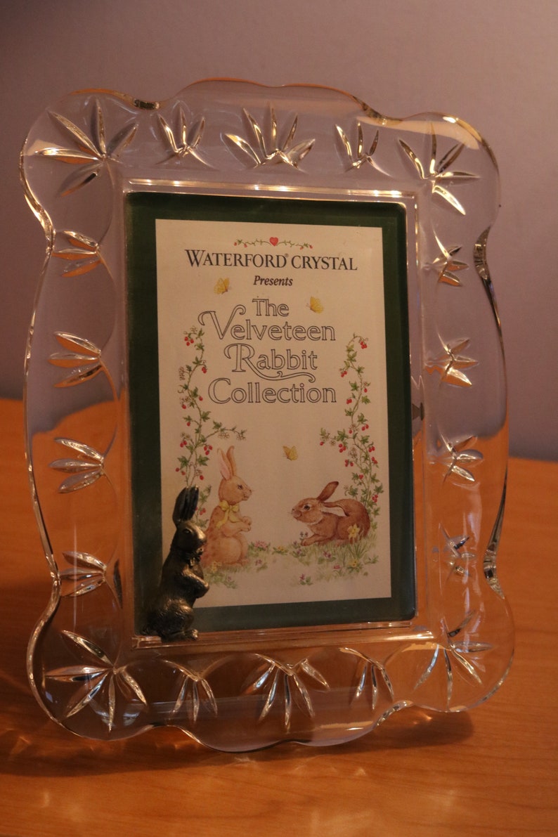 Waterford Crystal Velveteen Rabbit Picture Frame - Etsy