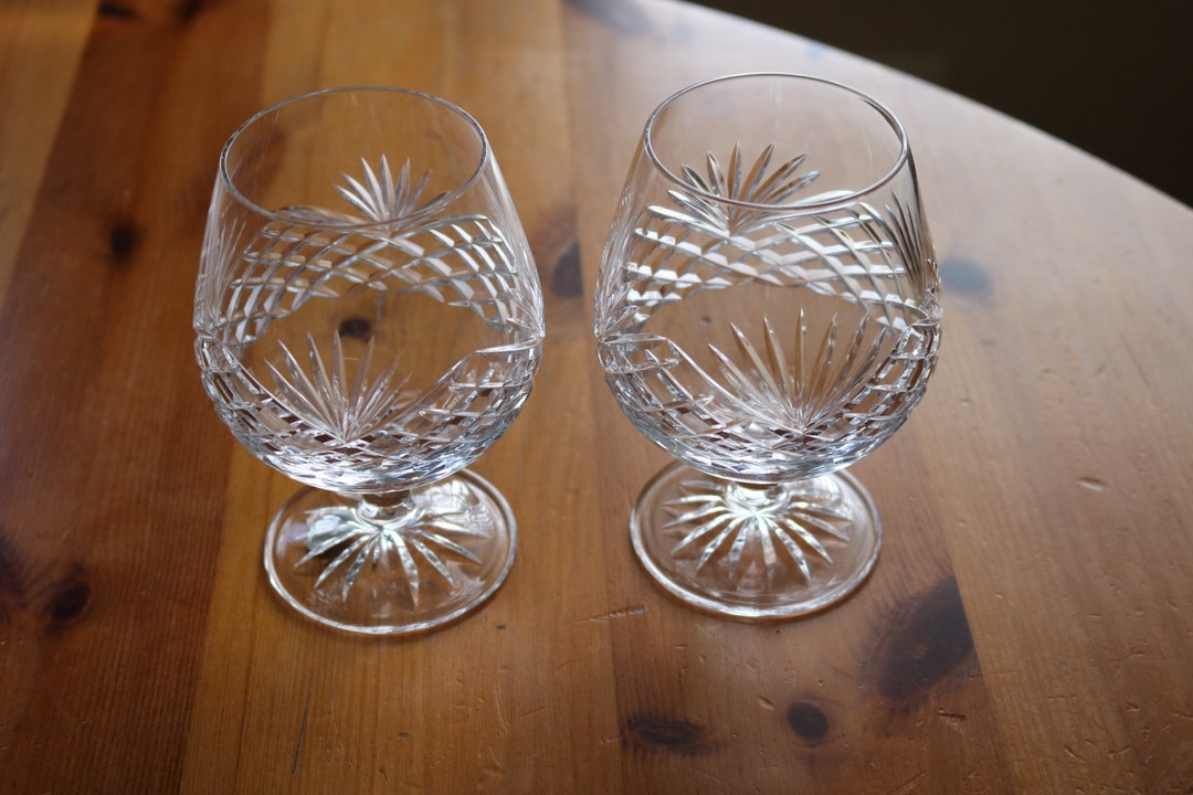 Vintage Irish Crystal Brandy Snifters, Tipperary Fine Irish Crystal ...