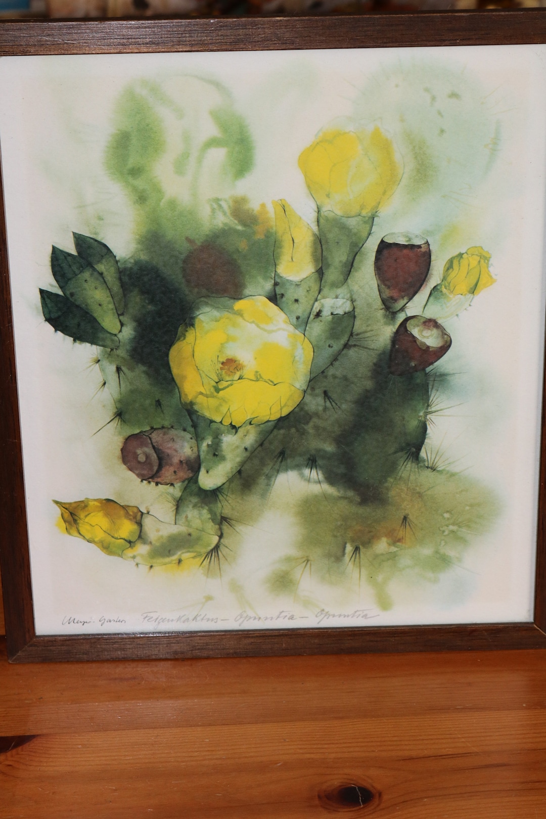 Meyer Garlen Signed and Framed Watercolor Painting - Etsy