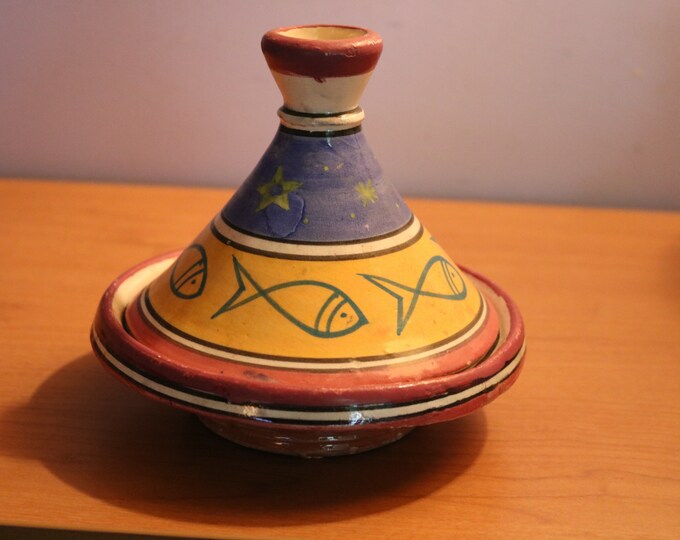 Vintage Tagine Moroccan Safi Ceramic Rustic Covered Dish - Etsy