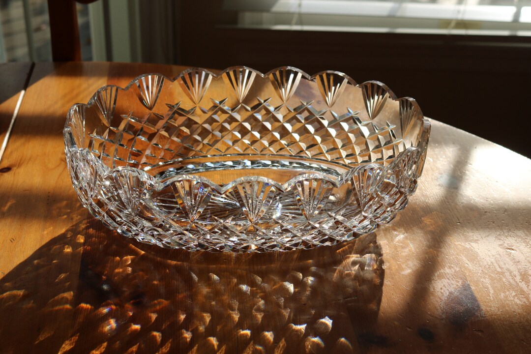 STUNNING - Waterford® Crystal Master Cutter Series ~10.75" Oval ...