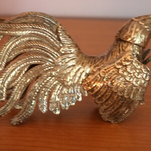 Sterling Silver Rooster Figurine - Etsy