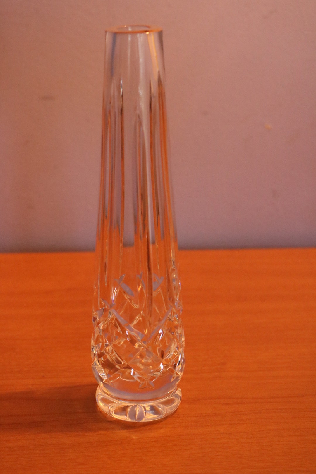 Waterford Crystal Lismore 7 Cut Crystal Bud Vase - Etsy