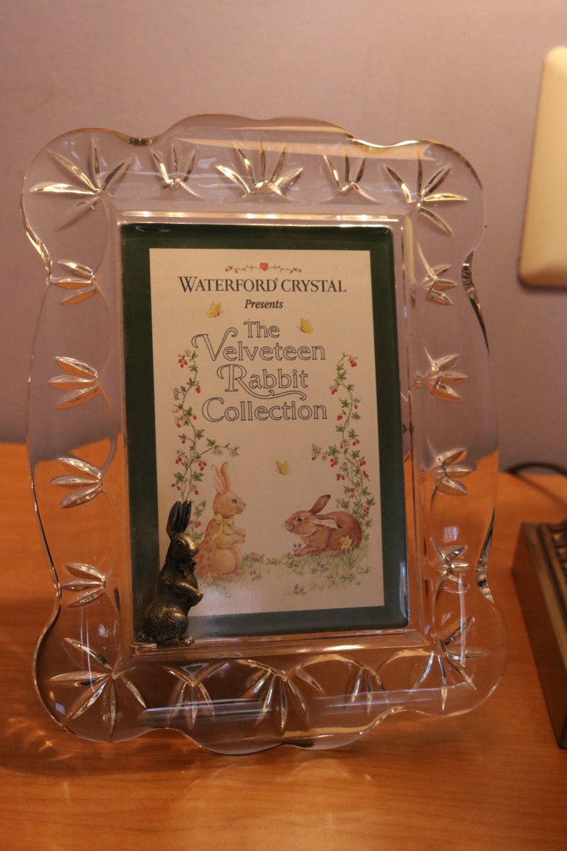 Waterford Crystal Velveteen Rabbit Picture Frame - Etsy