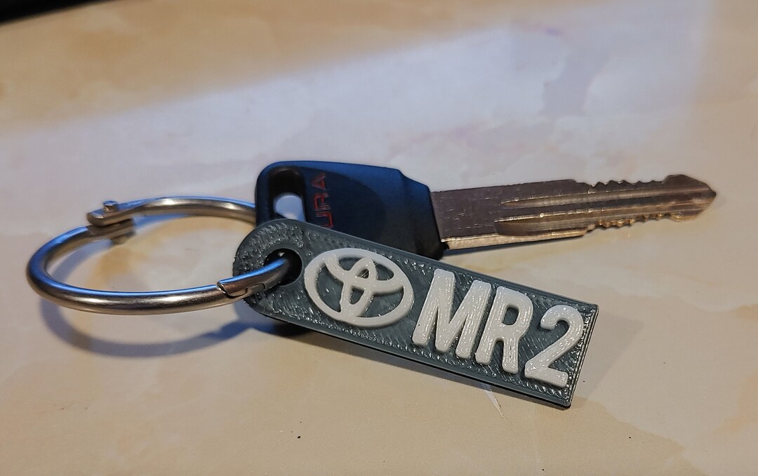 3D Printed Toyota MR2 Keychain - Etsy