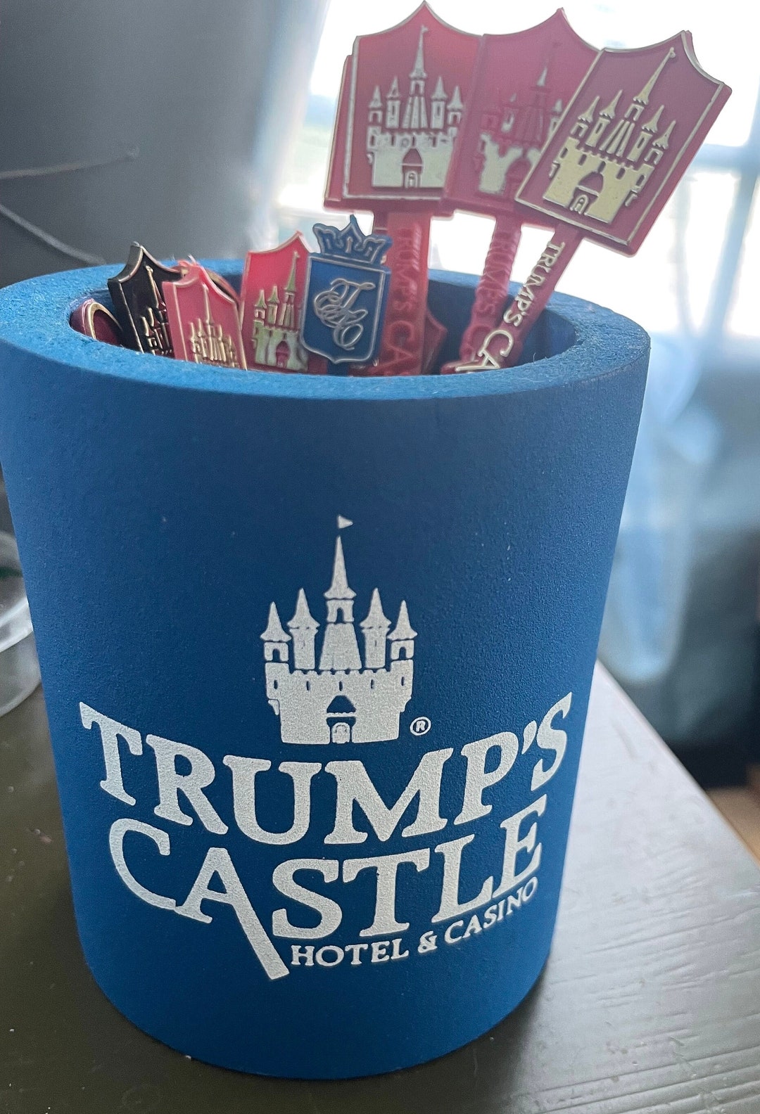 Trump Castle Hotel & Casino Koolie With Stirrers and Two Trump Plaza ...