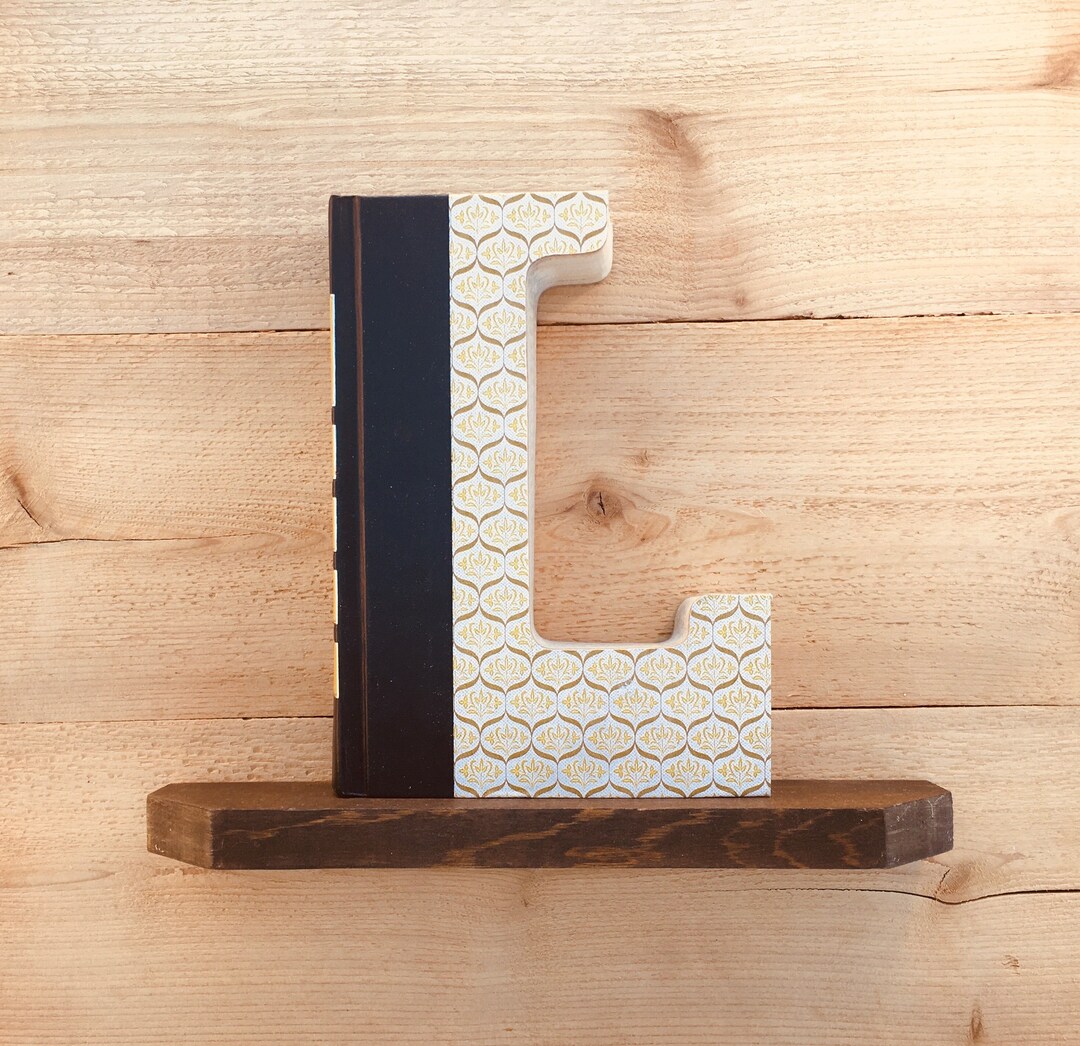 BOOK LETTER L 466 .... Ready Made Letter Cut Book Letter - Etsy UK