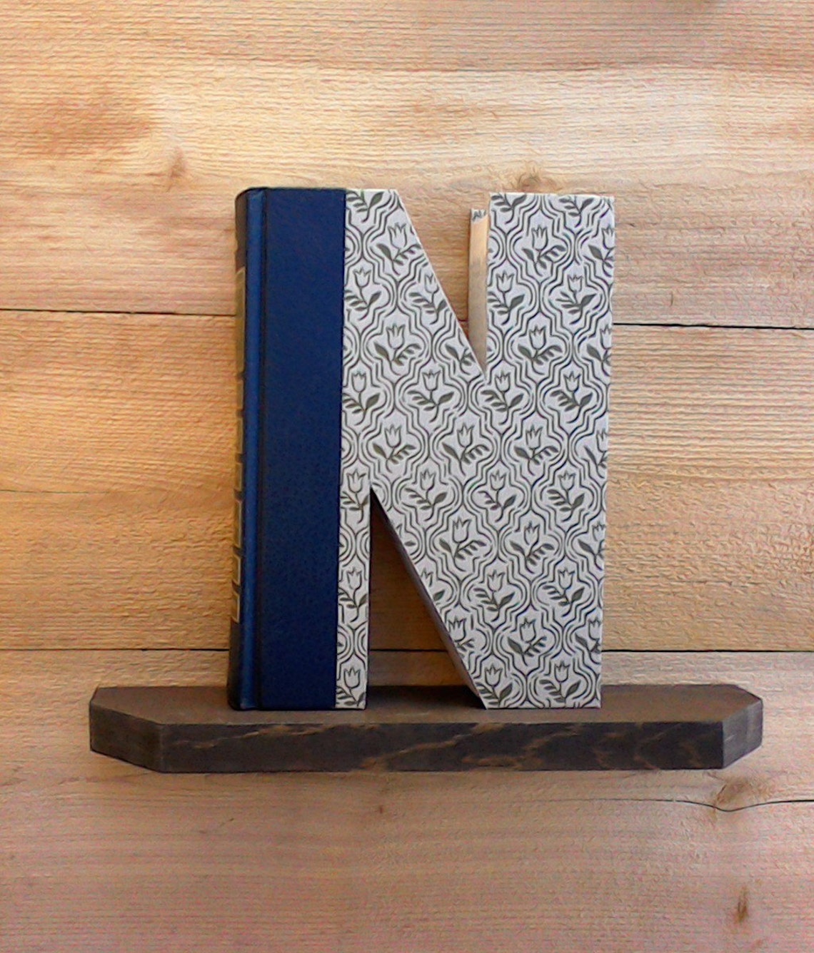 BOOK LETTER N 316 ... Ready Made Letter Cut Book Letters - Etsy