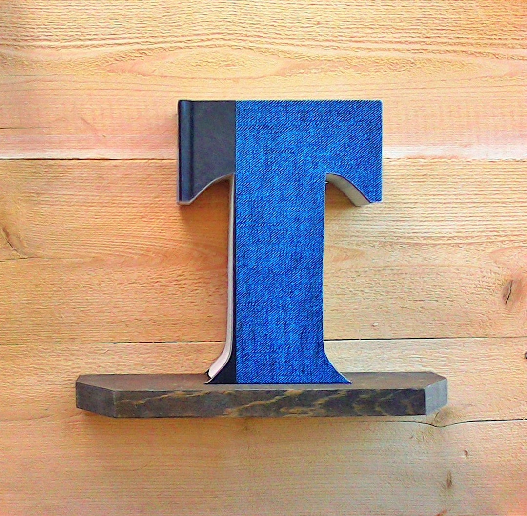 BOOK LETTERS (T), #358 ....ready Made Book, Cut Letter Books, Book ...