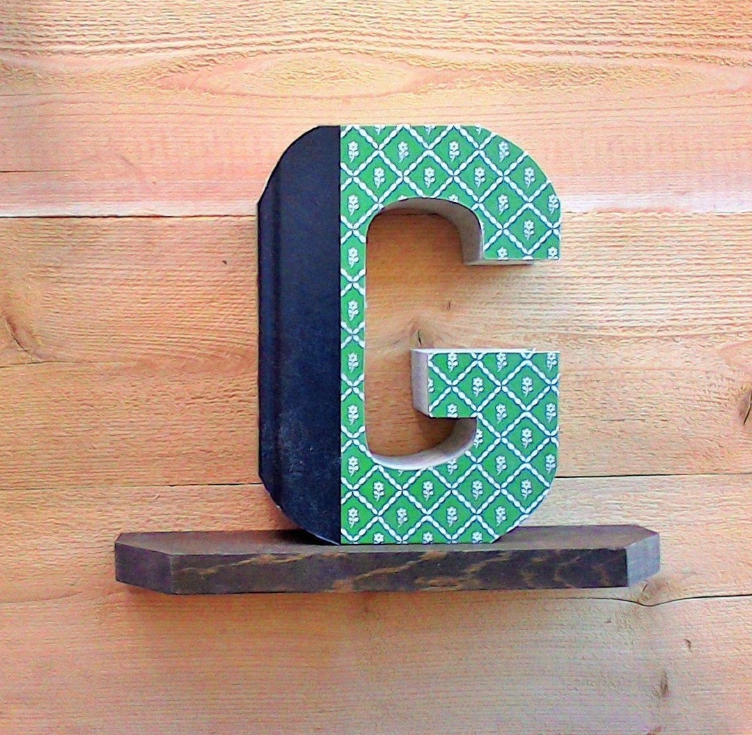 BOOK LETTERS (G), #357 ....ready Made Book, Cut Letter Books, Book ...