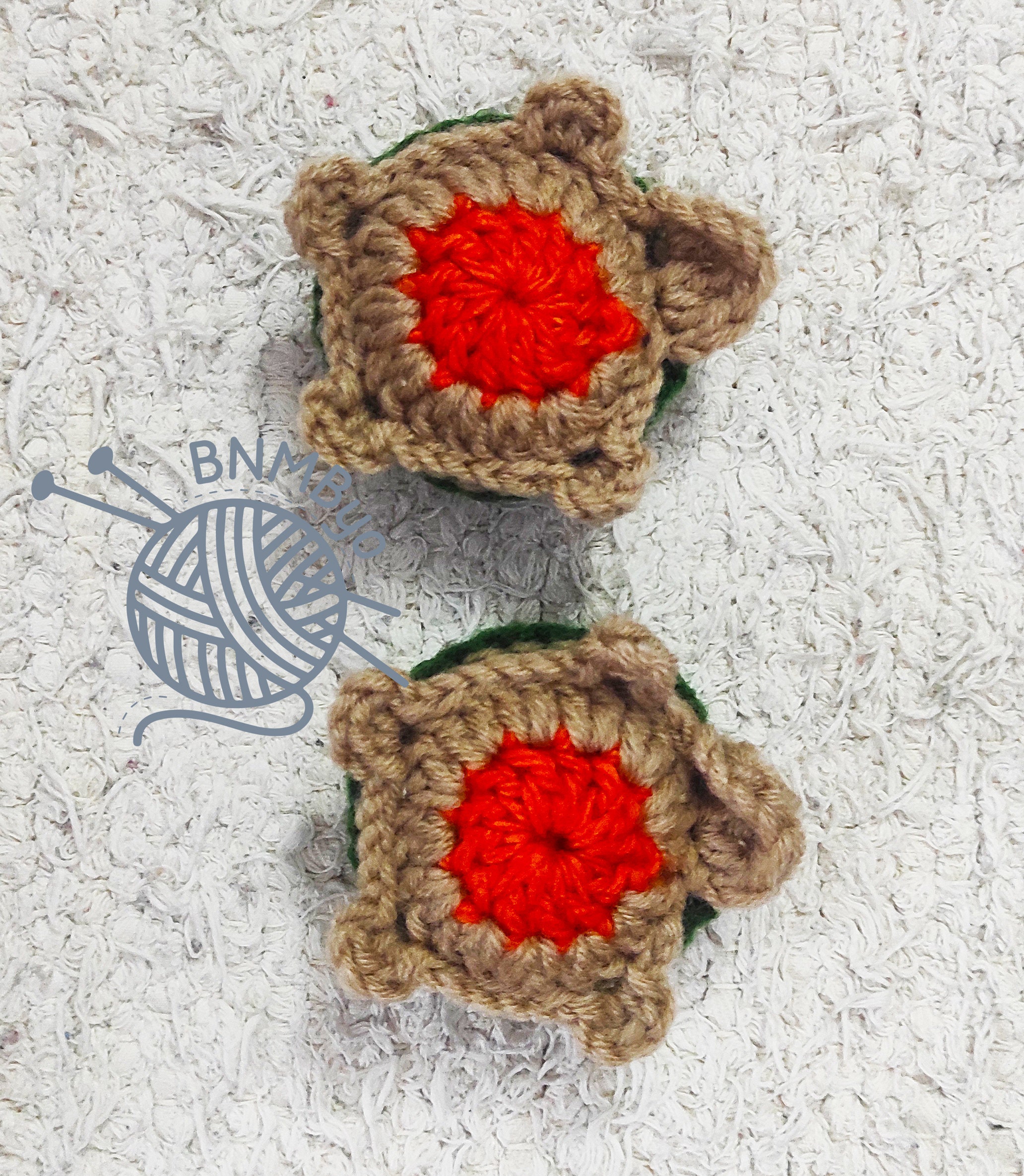 Turtle Crochet Memory Game Physical Item Mom and Baby Turtles - Etsy