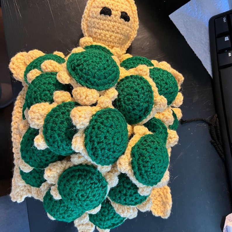 Turtle Crochet Memory Game Physical Item - Etsy