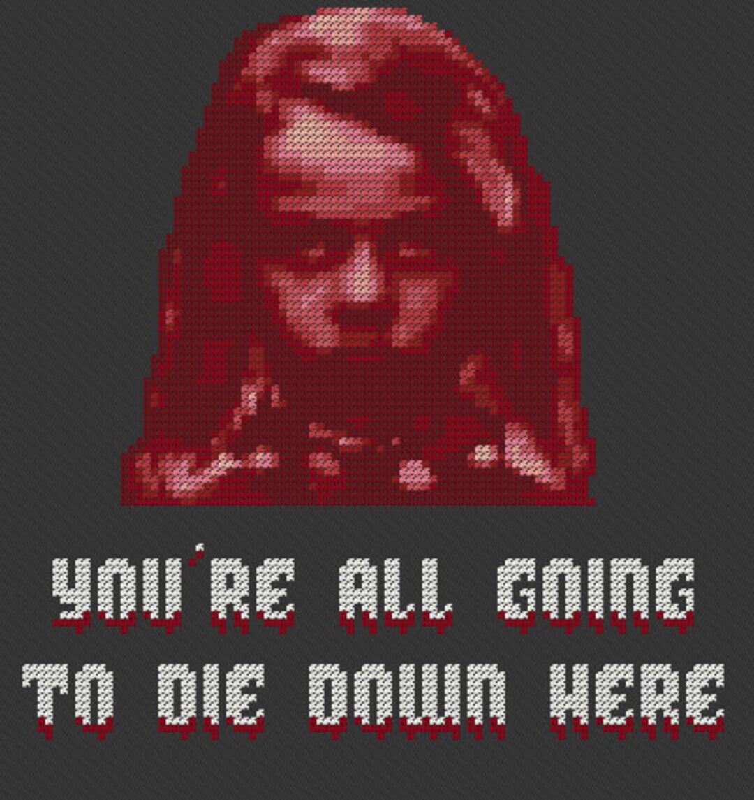 Red Queen Resident Evil Cross Stitch Pattern - Etsy