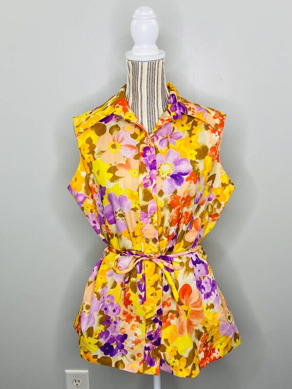 Retro Vibrant Vintage 70s Inspired 90s Trippy Acid Ra… - Gem