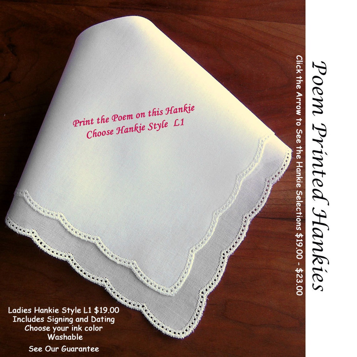 Sister Maid of Honor Gift Handkerchief 1001 5 Wedding Hankie - Etsy