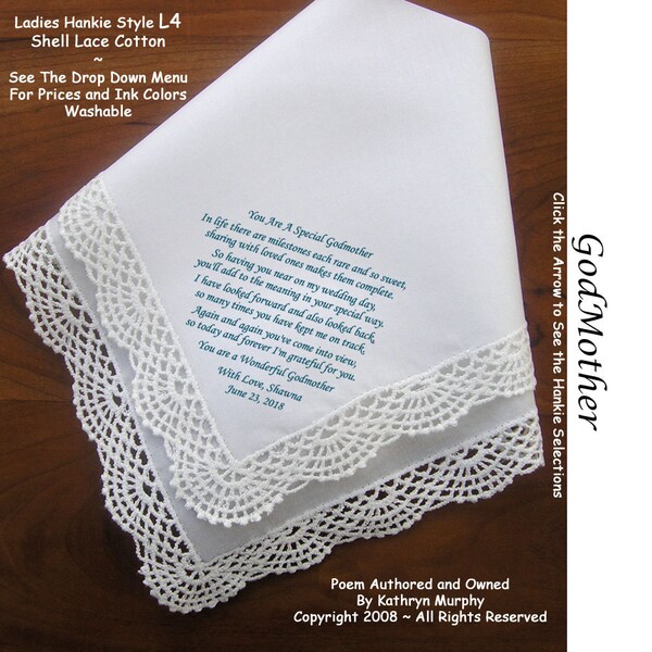 Wedding Poem Hankie - Etsy