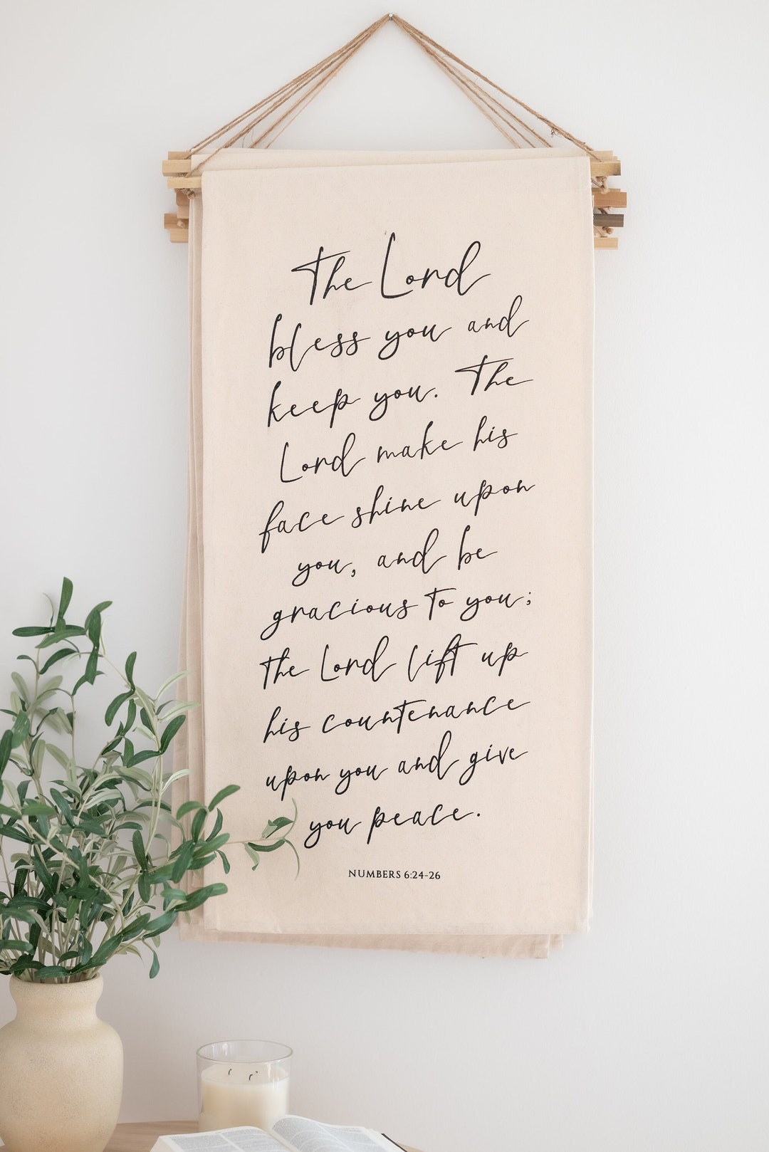 Hanging Scroll Banner Sign | Inspired by Scripture and Worship Songs ...