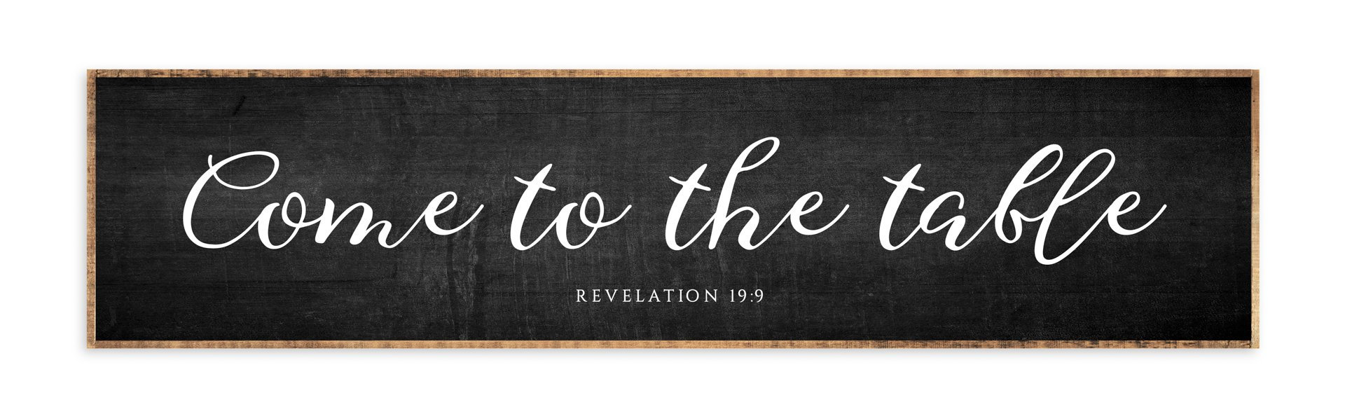 Home Decor Sign // Come to the Table // 42 X 10 | Etsy India