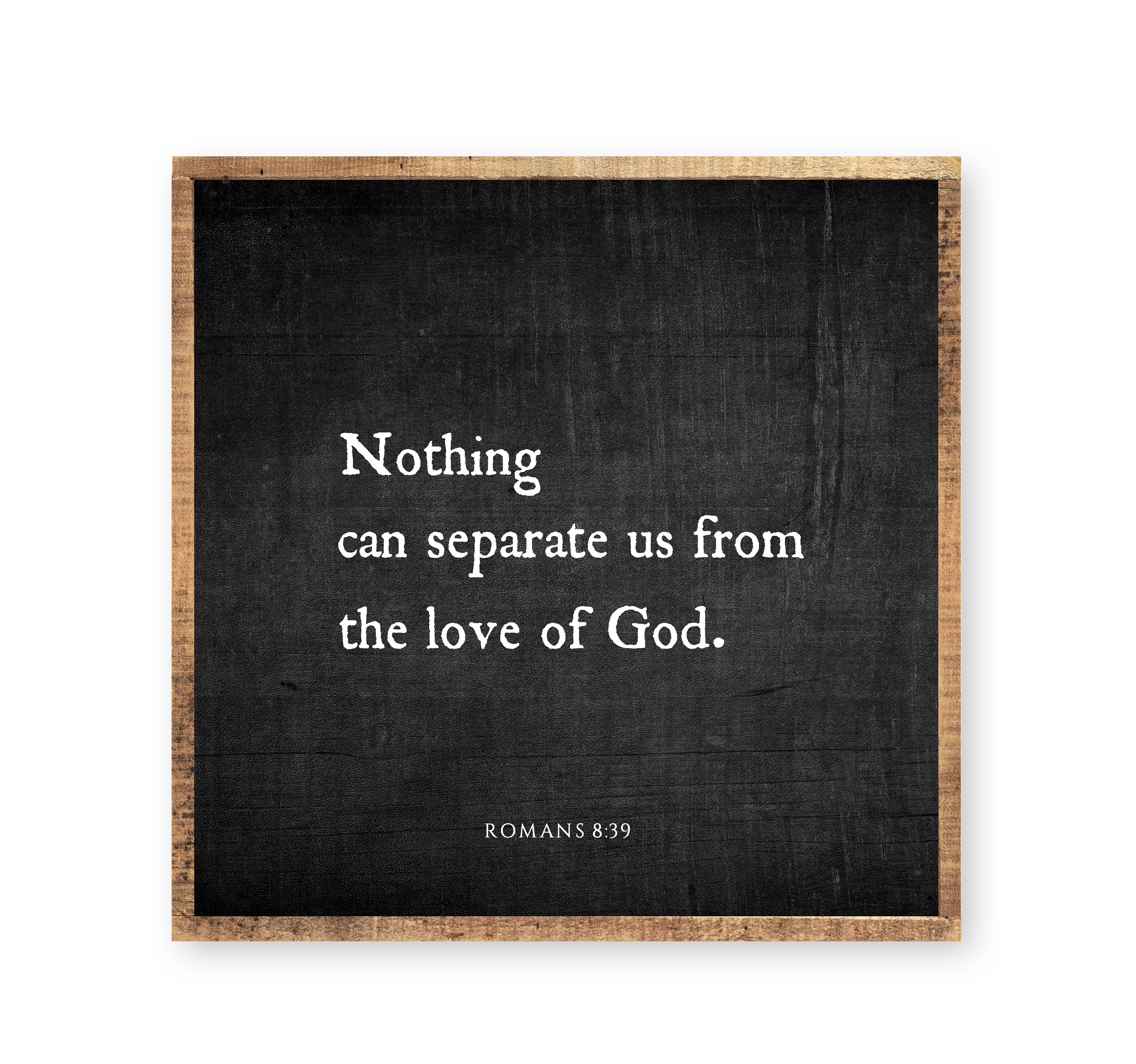 Nothing Can Separate Us From the Love of God 36 X 36 - Etsy