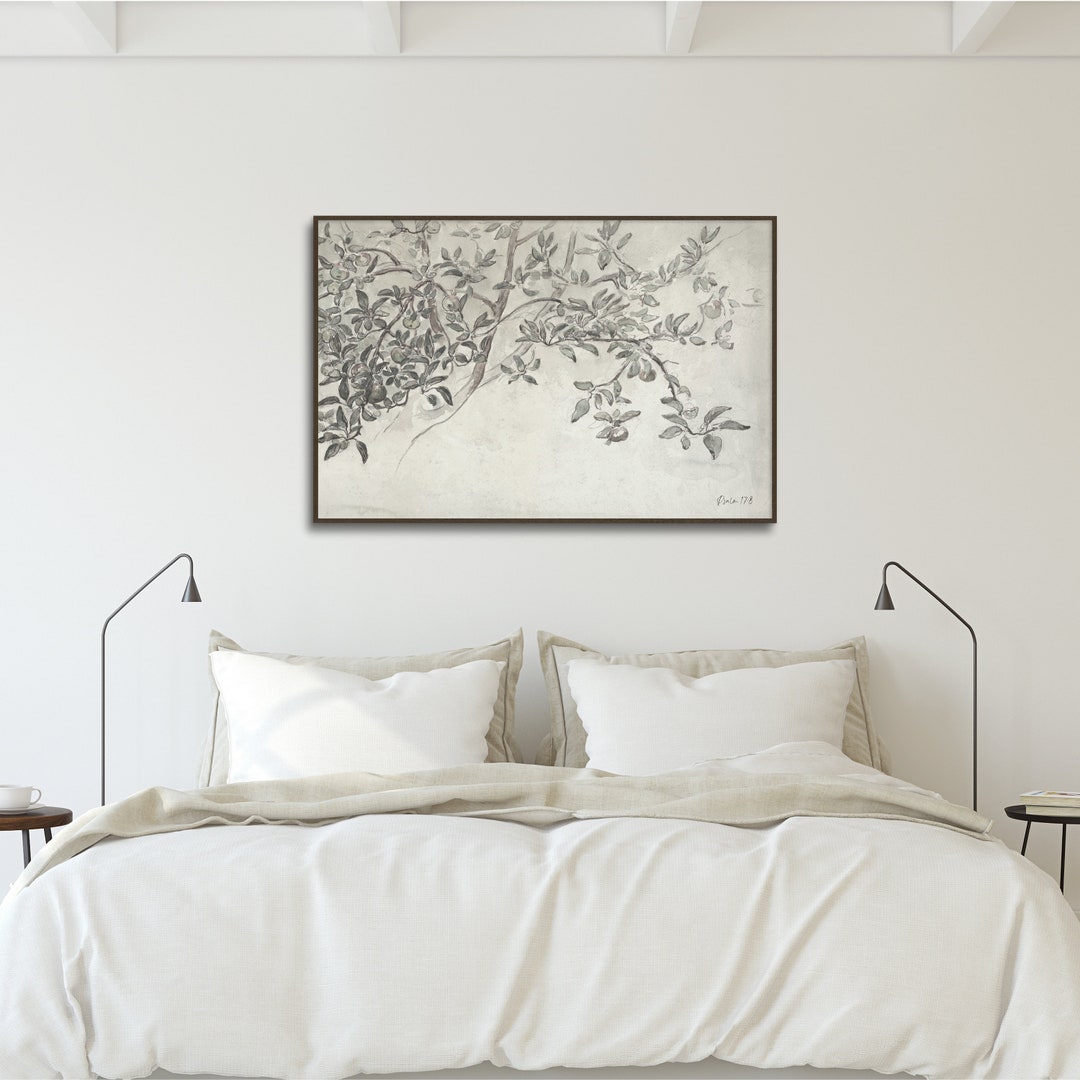 Apple Orchard Watercolor Art • bible Verse • christian Home Decor • 38 ...