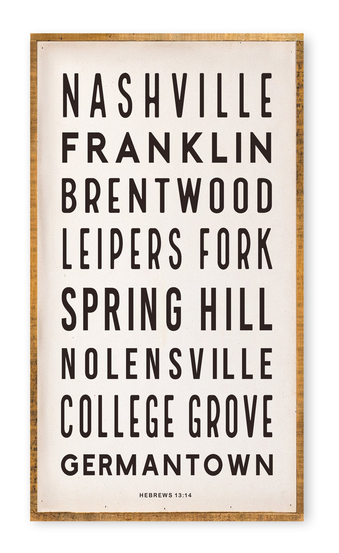 Personalized Sign Custom City Sign Christian Home Decor - Etsy